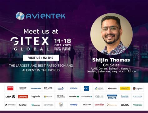 Shijin Thomas On Linkedin Gitex2024 Avientek