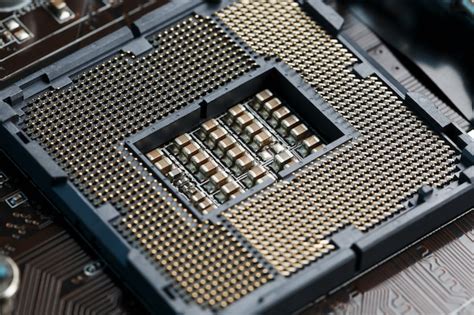 Premium Photo Macro Cpu Socketcpu Socket