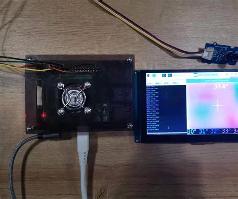 MLX IR Thermal Camera Working With Raspberry Pi Steps Instructables