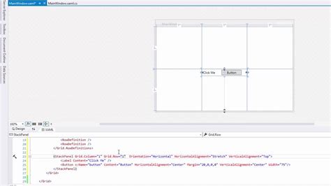 C WPF Andf GUI Grid YouTube