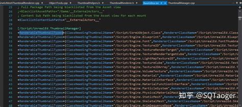 Ue4 源码观察 Assetthumbnail资源缩略图 知乎 Ue4 源码观察 Assetthumbnail资源缩略图 知乎