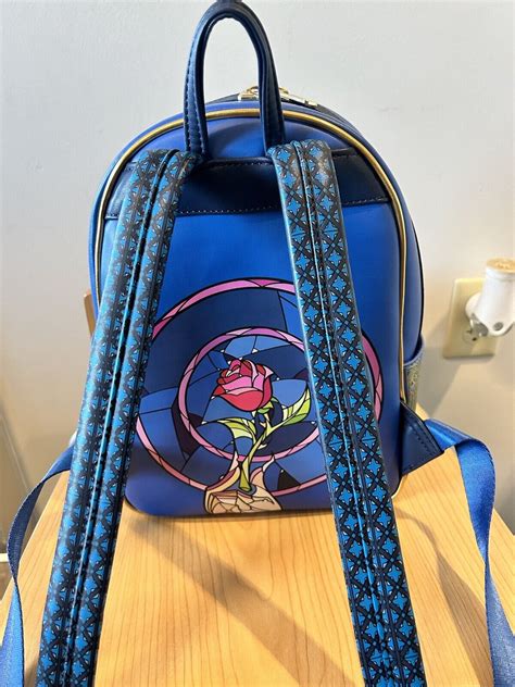 Loungefly Beauty And The Beast Stained Glass Window M Gem