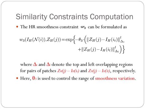 Ppt Face Hallucination Via Similarity Constraints Powerpoint