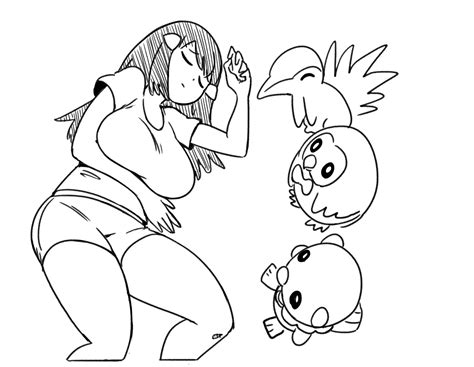Minuspal Akari Pokemon Cyndaquil Oshawott Rowlet Nintendo
