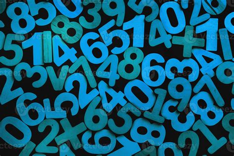 background or texture of numbers finance data concept mathematic