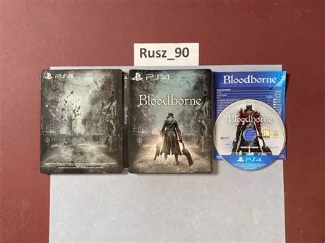 Bloodborne Ps45 Steelbook Collectorsnightmare Edition Acceptable Cond