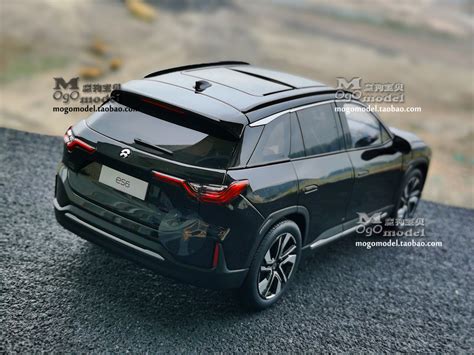 1 18 Dealer Edition Nio Es6 Black Diecast Car Model