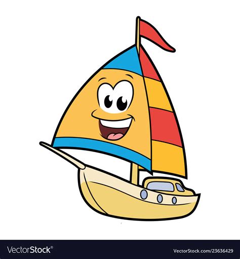Cute Sailboat Graphic