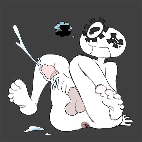 Rule 34 Anus Ejaculation Gray Background Mr Lopee Pressure Mystery2266 Penis Pressure