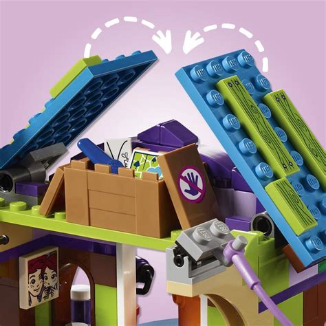 LEGO 41335 Friends Heartlake Mia's Tree House Playset, Mia and Daniel ...