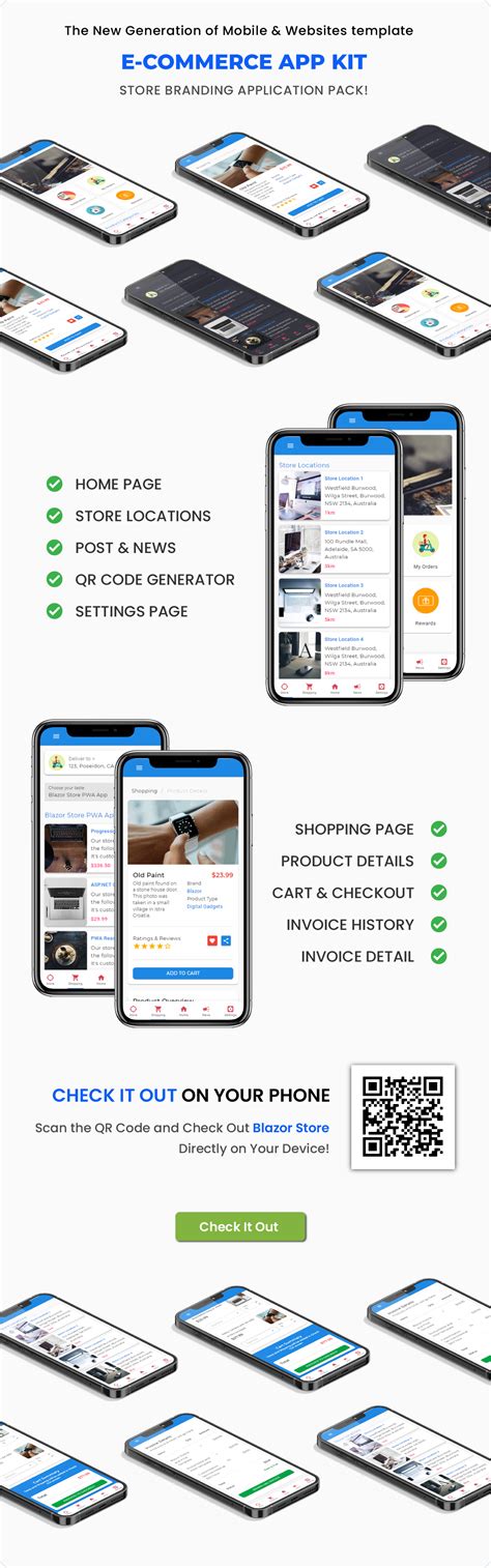 Blazor Store Mobile Pwa And Site Templates With Codemarket