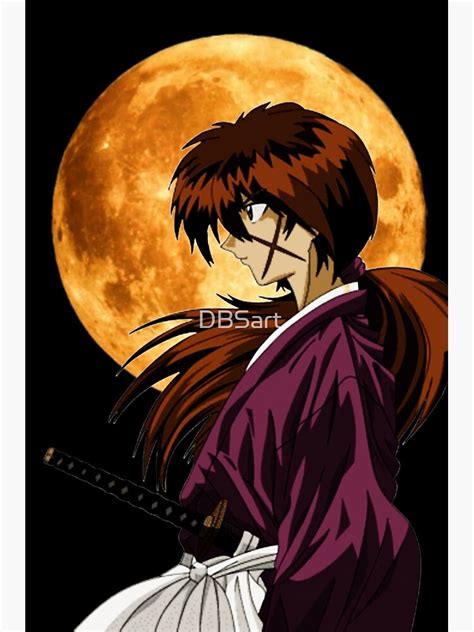 Samurai X Rurouni Kenshin Poster For Sale By Dbsart Redbubble
