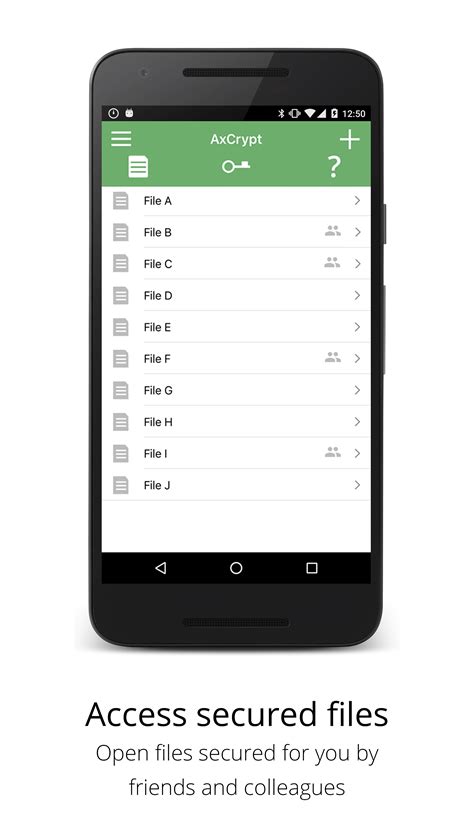 2 Screenshot Android Recentfiles 3840x2000px Axcrypt File Security