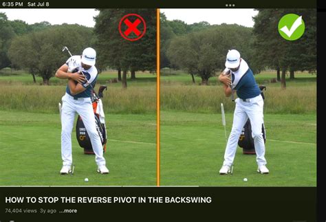 Reverse Pivot Help Instruction And Academy Golfwrx