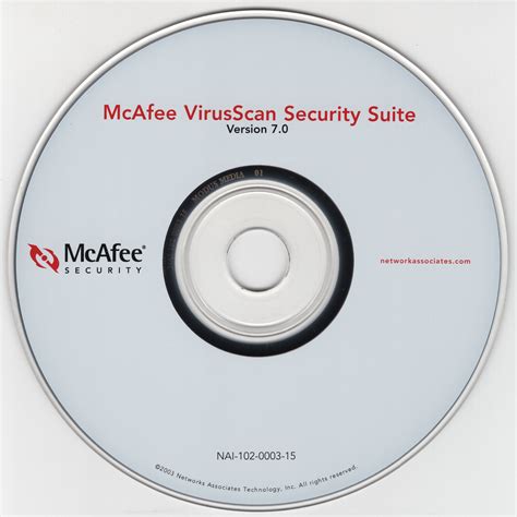 Mcafee Virusscan Security Suite Version 70 Nai 102 0003 15 2003
