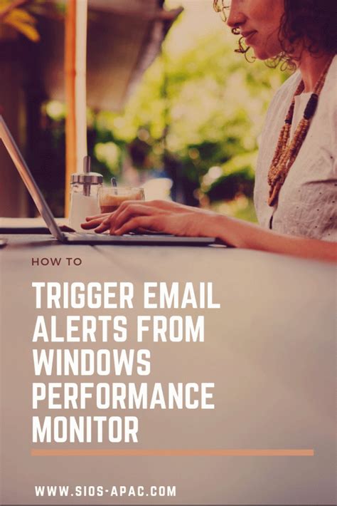how to trigger email alerts from windows performance monitor