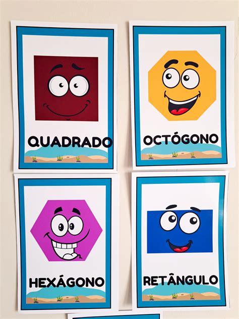Painel Formas Geom Tricas Educa Market