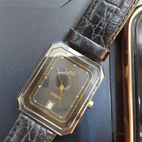 Rado Diastar Rectangle Watch Women S Fashion Watches And Accessories