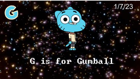 Abc Month Gumball By Darwinfan2000 On Deviantart