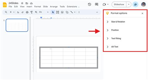 Creating Charts Diagrams And Tables In Google Slides
