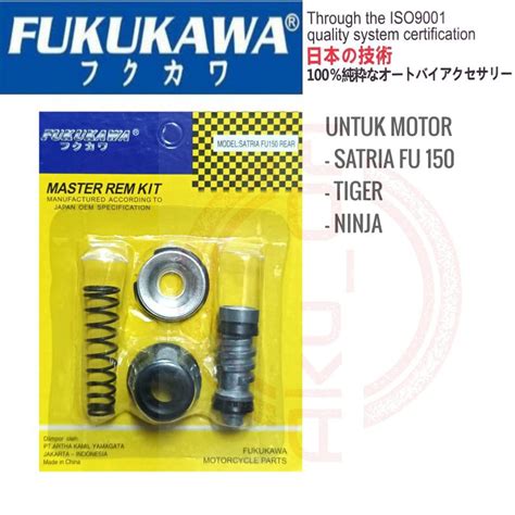 Jual Master Rem Kit Blk Fu 150 Fukukawa Sil Isi Master Rem Belakang
