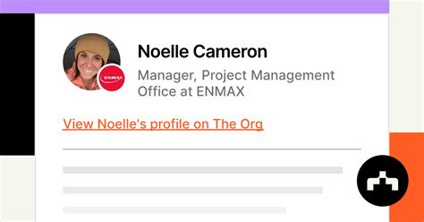 Noelle Cameron Manager Project Management Office At Enmax The Org