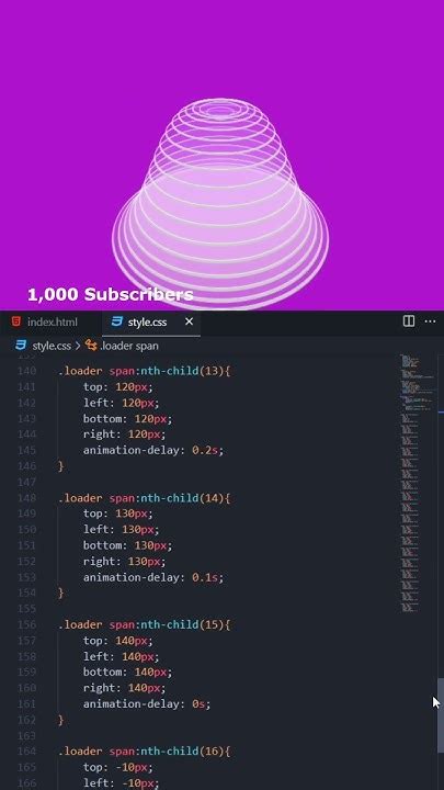Insane 3d Waves Circle Css 🌊 Shorts Css Programming Coding Code