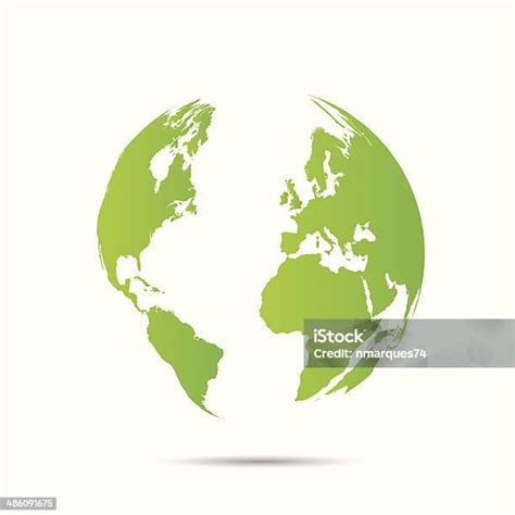 World Map Sphere向量圖形及更多世界地圖圖片 世界地圖 亞洲 北方 Istock