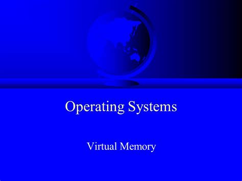 Operating Systems Virtual Memory. Memory Management Outline F Processes F Memory Management ...