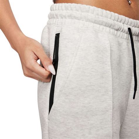 Nike Womens Sportswear Tech Fleece Mid Rise Jogger Pants Grey Xl