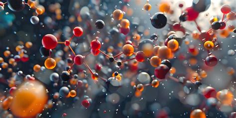 Premium Photo Molecular Model Structure Visualization Background Molecule Structure Model