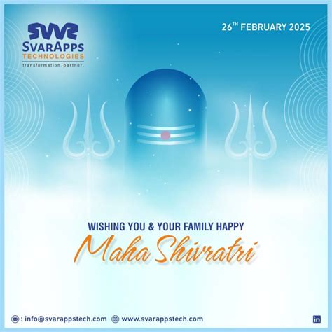 Mahashivratri Svarapps Svarapps Technologies Private Limited