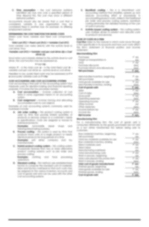 Solution 3 Cost Concepts And Classifications Final Studypool