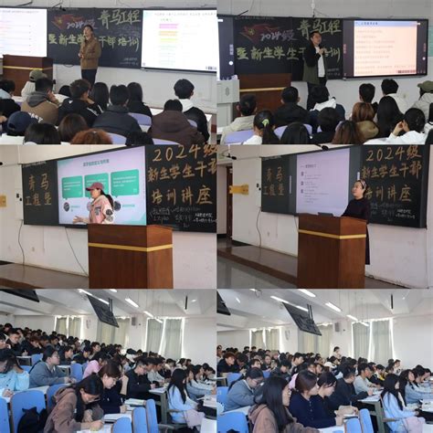 工商管理学院举办“青马工程”暨2024级学生干部培训 辽宁工程技术大学团委