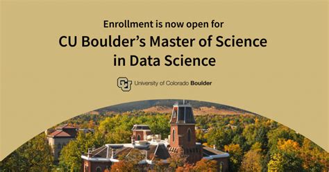 Enrollment Is Open For The University Of Colorado Boulders Master Of