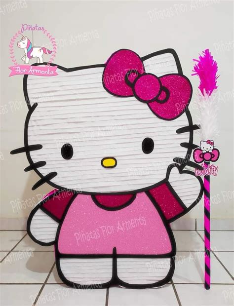 Pin By Sely On Piñatas Hello Kitty Birthday Hello Kitty Themes