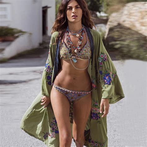 Teelynn Long Boho Blouse Army Green Floral Embroidery Beach Wear