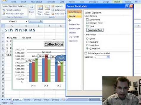 Excel Video Data Labels YouTube