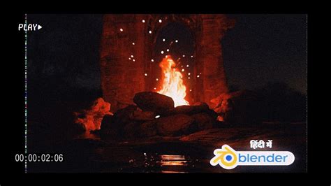 Create Your Own Realistic Fire In Blender YouTube