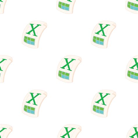 Xls Pattern Seamless Vector 15107409 Vector Art At Vecteezy
