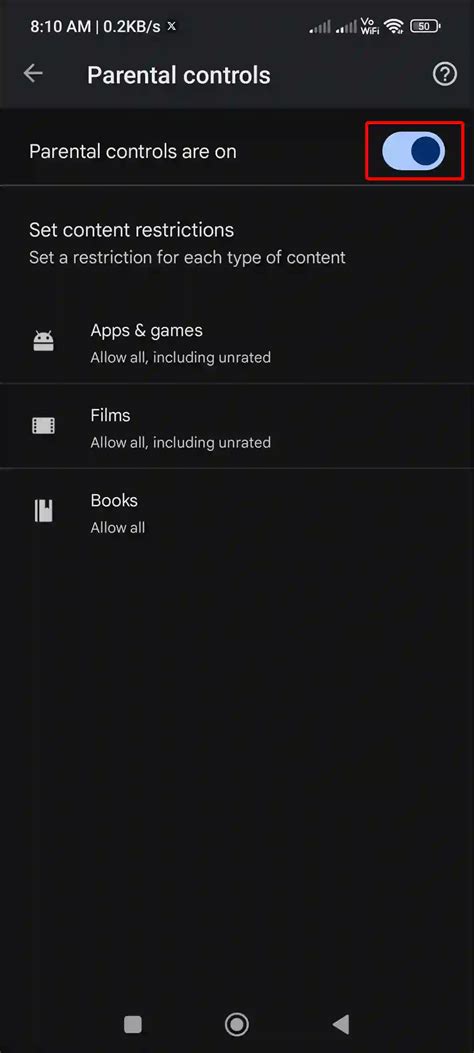 How To Enable And Disable Parental Controls On Android