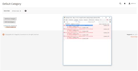 Magento2 Magento 2017 Category Page Error Uncaught Referenceerror