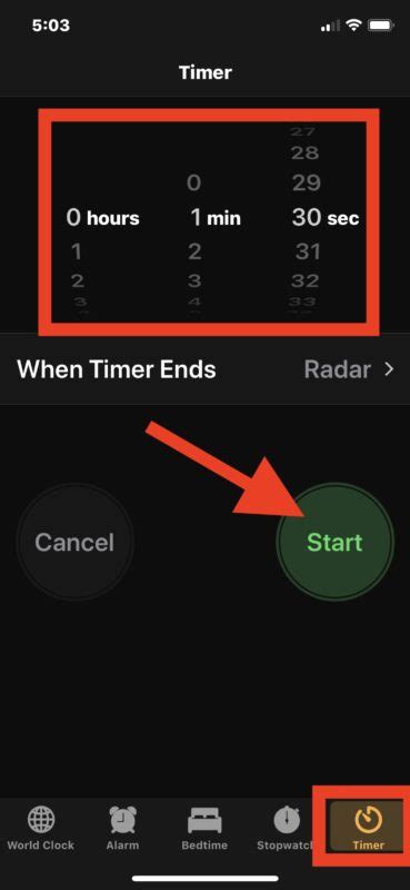 Cómo Configurar Un Temporizador En Iphone O Ipad Conpilares
