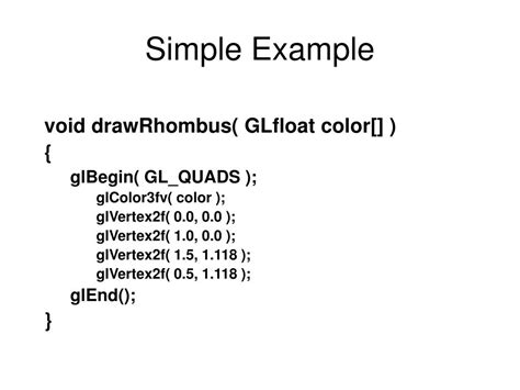 Ppt Introduction To Opengl Powerpoint Presentation Free Download Id 832810