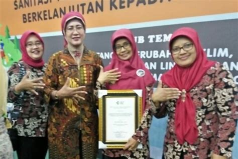 Sanitarian Puskesmas Grogol Raih Penghargaan Kementerian Kesehatan