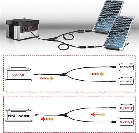 Buy Igreely 8mm Splitter 8mm Female And Male Y Splitter Adapter Cable