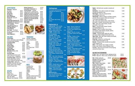 Menu At Chopsticks Restaurant Laredo 313 W Village Blvd 110