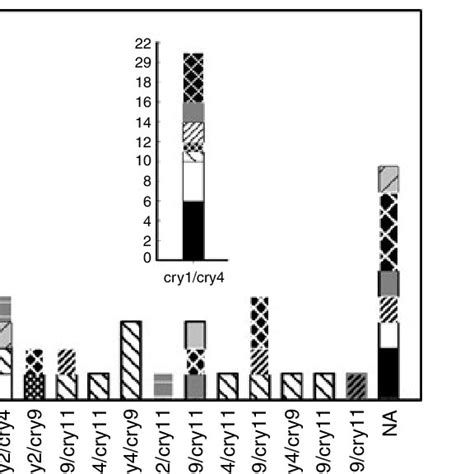 Frequency Of Cry Genotypes In Bacillus Thuringiensis Strains Obtained