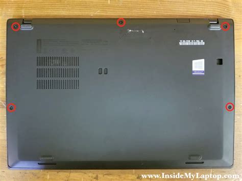 Disassembly Of Lenovo Thinkpad X1 Carbon 6th Gen Inside My Laptop
