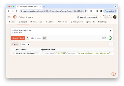 Logging Events To Honeybadger From Rails Rrails